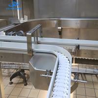 China Hygienic Pharmaceutical Bottles Conveyor Machine with POM Material for Stable Reliable Bottle Conveyor for sale