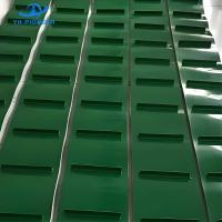 China Custom Length Plastic Belt Modular Conveyor Systems With 500-800mm Belt Width for sale