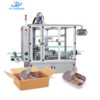 China Tuna Cans Carton Packer Machine  for Glass PET Tin and Bag Products for Diverse Packaging Needs for sale
