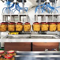 China Fully Automatic Canned Fruits Carton Packer Machine for Fast and Reliable Fruit Packing for sale