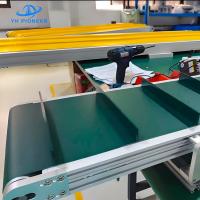 China Custom Length Plastic Belt Modular Conveyor Systems With 500-800mm Belt Width for sale