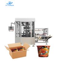 China Noodles Cups Case Packer Machine Solution for Diverse Packaging Needs for sale