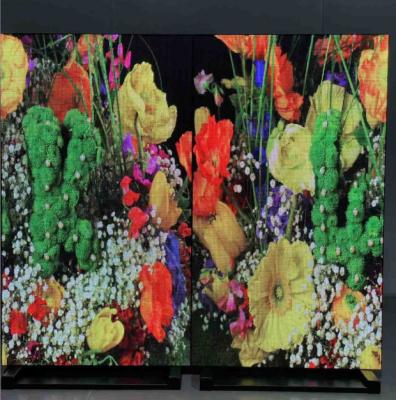 China P2.5 LED Window Display Signs 3840 Refresh Advertising Video Screen for sale
