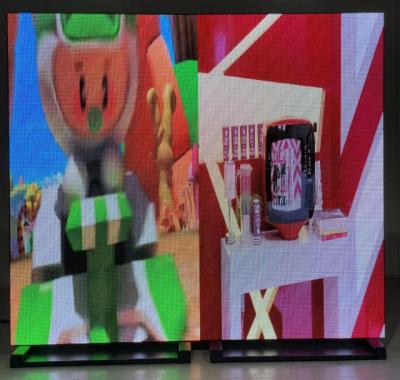 China Full Color Rear Window LED Display P3 RGB Programmable Advertising Board for sale