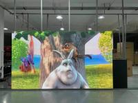 China Indoor Rental LED Display P3.91 500x1000mm Aluminum Cabinet Church Screen for sale