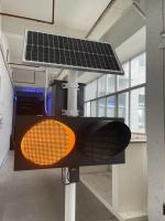 China Solar Panel Radar LED Display P10 32x64cm with 60W Solar Power and 12V15A Battery for Outdoor Detection for sale