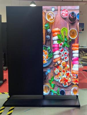 China P2.5 Indoor LED Video Wall Poster Display 640x1920mm 256x768 Resolution for Shopping Mall for sale