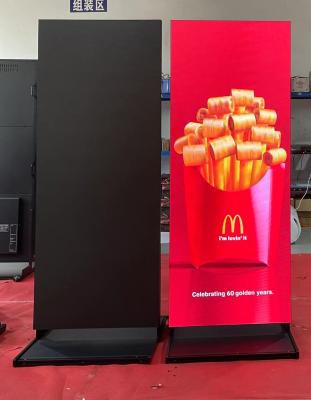 China Seamless P2.5 RGB Smart LED Advertising Display 640x1920mm for Shopping Mall for sale