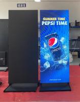 China P3 3mm Indoor LED Advertising Player Poster Stand HDMI WIFI 768x1920mm for sale
