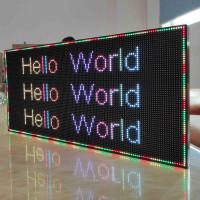 China P3RGB Programmable LED Scrolling Sign For Shop Advertising OPEN for sale