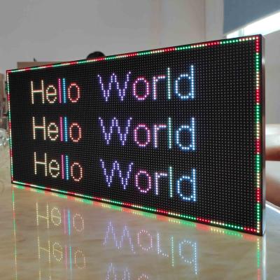 China P3RGB Programmable LED Scrolling Sign For Shop Advertising OPEN for sale