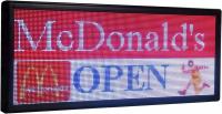 China P6 RGB Full Color Outdoor LED Monument Sign 960x384mm 100W for Advertising for sale