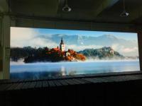 China P8 RGB Aluminum LED Monument Sign 960x960mm Outdoor High Brightness 5500cd for sale