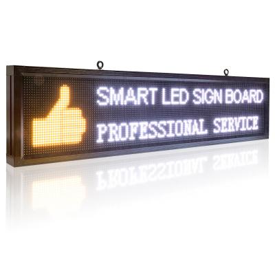 China Shop Digital Advertising Board Programmable Scrolling Sign P10 LED Outdoor for sale