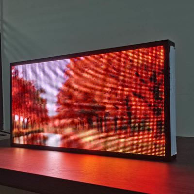 China P4RGB Outdoor LED Digital Sign 640x320mm Display 4000cd/㎡ Brightness WiFi Programmable Billboard for sale