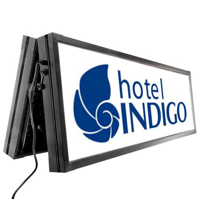 China RGB Full Color Two Side LED Scrolling Panel Outdoor Video Screen for sale