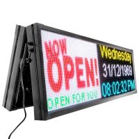 China IP65 Waterproof Pole LED Display Window Showing Advertising Signs for sale