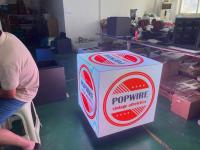 China Aluminum Magic Cube LED Display 500x500mm 220V Indoor Outdoor Synchronous Asynchronous for sale