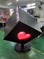 China Customized 640x640mm LED Cube Screen 6 Sides Showing Indoor Outdoor High Brightness for sale