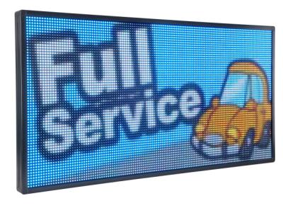 China 1R1G1B RGB Full Color Programmable Scrolling LED Sign 192x192mm 200W Outdoor for sale