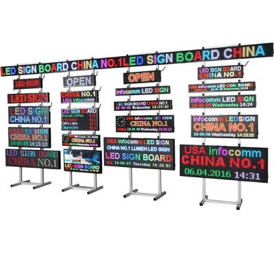 China Kinglight SMD3535 RGB Full Color LED Sign 5mm Pitch Pixel Outdoor Advertising Display for sale