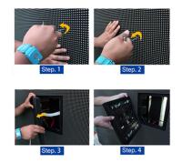 China Colorlight Control System Front Service LED Screen with 1640x1160mm Size and SMD1921 Dot for sale