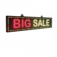 China SMD3535 Full Color LED Display Board 16x160cm with WiFi Control and 6000mcd Brightness for Window Advertising for sale