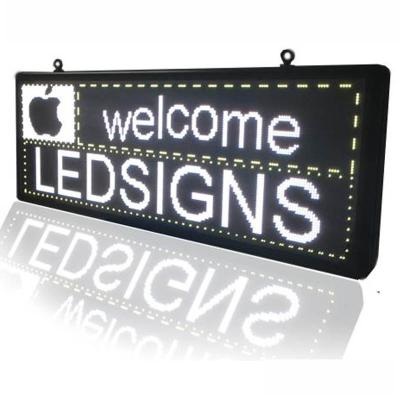 China P10 Full Color LED Car Rear Window Display 48x128cm with WiFi Control and 6000mcd Brightness for sale