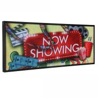 China P5 Outdoor WiFi Full-Color LED Sign Display 1000x450mm 5mm Pixel Pitch 6000mcd Brightness for sale