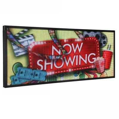 China P5 Outdoor WiFi Full-Color LED Sign Display 1000x450mm 5mm Pixel Pitch 6000mcd Brightness for sale
