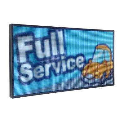 China P5 SMD Outdoor Programmable LED Display Sign 40x18 Inch with WiFi USB Control 6000mcd Brightness for sale