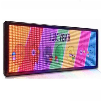 China P5 RGB LED Scrolling Display 96x320cm Outdoor Full Color 6000mcd Brightness with WIFI Control for sale