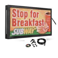 China P5RGB Outdoor LED Display Sign - 25x63 Inch Waterproof Electronic Message Board with 5000mcd Brightness for sale