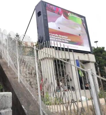 China P10 IP65 Waterproof Outdoor Fixed LED Display 10mm Pixel Pitch 960×960mm Cabinet for Commercial Centers for sale