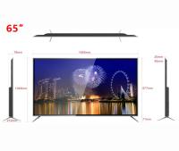 China 65-Inch 4K Smart LCD TV with 400 Nits Brightness and Android 8.0 for Commercial Advertising Display for sale