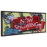 China P5RGB Outdoor WiFi Programmable LED Sign - 1340x380mm Display, 5000-6500 Nits Brightness, Full Color Advertising Board for sale