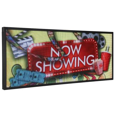 China P5RGB Outdoor WiFi Programmable LED Sign - 1340x380mm Display, 5000-6500 Nits Brightness, Full Color Advertising Board for sale