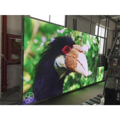 China P10 Outdoor LED Video Wall Display 960x960mm with 6000 cd/m² Brightness and IP65 Rating for Background Synchronization for sale