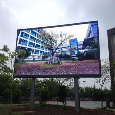 China P10 Outdoor LED Advertising Display 6000 cd/m² Brightness 140° Viewing Angle IP65 Waterproof for sale