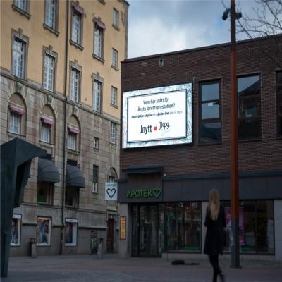China P8mm Outdoor LED Advertising Display 7200cd/m² Brightness IP65 Waterproof 640x640mm Cabinet for sale