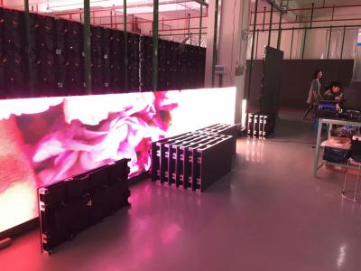 China P1.875 Indoor LED Display Screen 256×256 Dots 480×480mm Cabinet with Meanwell Power Supply for sale