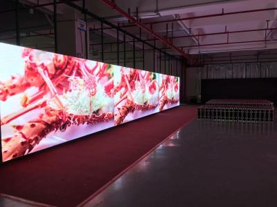 China P2.5 Indoor LED Display Screen 480x480mm Cabinet with 1500 cd/m² Brightness for Advertising Applications for sale