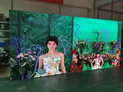 China 480x480mm P2.5 LED Display Screen Cabinet - 1500 cd/m² Brightness, 36,864 Pixels, Die-Cast Aluminum Construction for sale