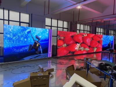 China P2.5 Indoor LED Display Screen 480x480mm Cabinet Ultra Slim for Wedding Stage Backdrop for sale