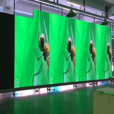 China P3.91 Indoor Rental LED Display with 1500 cd/m² Brightness and 500×500mm Cabinet Size - CE ROHS FCC Certified for sale