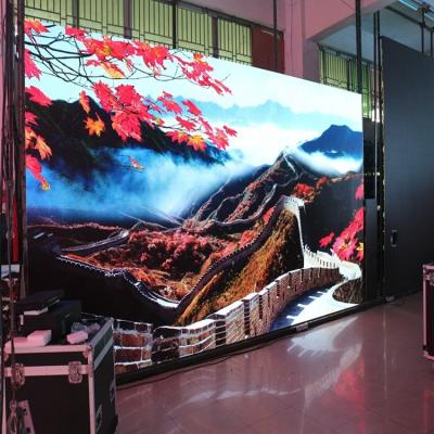 China P3.91 P4.81 LED Stage Screen Rental - 500x500mm Cabinet, 1500 cd/m² Brightness, IP55 Waterproof for sale