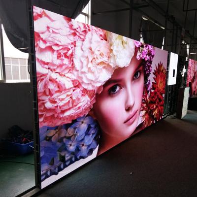 China P3.91 P4.81 Indoor Rental LED Display Screen 1500cd Brightness 500x500mm Cabinet IP55 Certified for sale