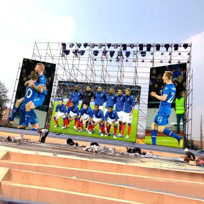 China P3.91 Outdoor Rental LED Display Screen 128x256 Resolution 1500cd/m² Brightness IP55 Waterproof for sale
