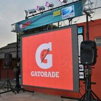 China P3.91 Outdoor Rental LED Display Screen 500x1000mm Cabinet 1500cd/m² Brightness for Studio TV Stage for sale