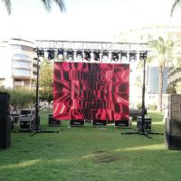 China P6mm Outdoor Rental LED Display Screen - 500x1000mm Cabinet, 1500 cd/m² Brightness, IP65 Waterproof for sale